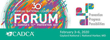 Prevention Plus Wellness Exhibiting at CADCA’s National Forum ...